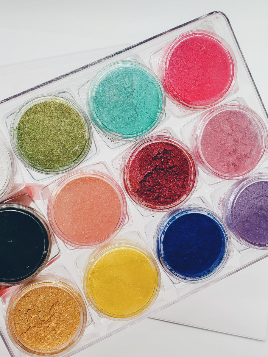 Mica Powder Shimmer - 12 Color Set – Glitter Goblins